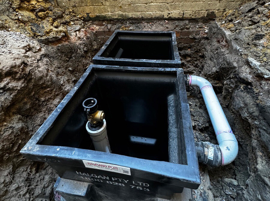 Ray White - Grease Trap Installation | Project | JetBlack Plumbers