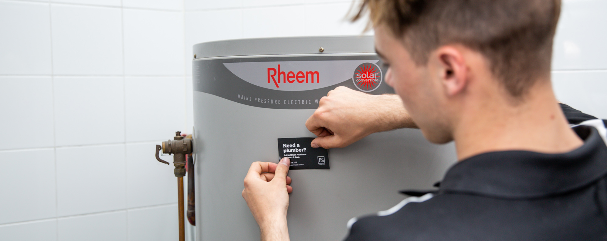 Hot Water Systems | JetBlack Plumbers